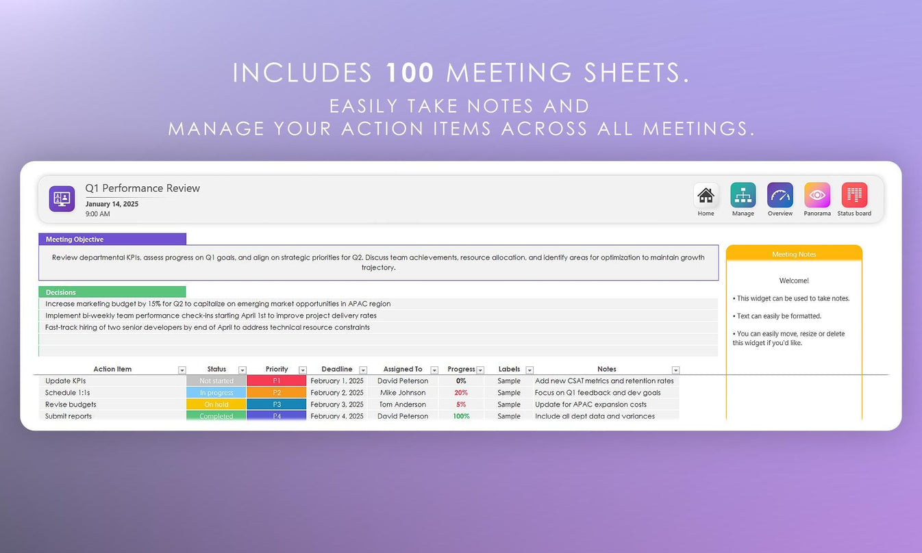 Meeting Manager 100 Pro – Bobcat Planners